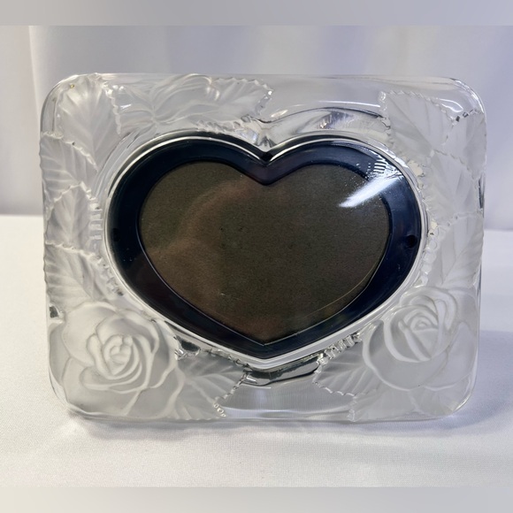 Home Beautiful | Accents | Vintage Home Beautiful Crystal Rose Clear ...